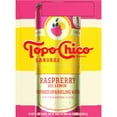 Topo Chico Sparkling Mineral Water with Raspberry and Lemon Cans 12 fl ...