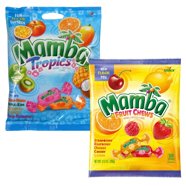 Mamba Magic Sticks Tropical Chewy Candy - 8 Flavors, 140g/5.29oz Bag ...