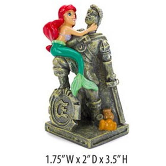 Disneys Little Mermaid Ariel With Eric Statue Aquarium Ornament, Medium ...