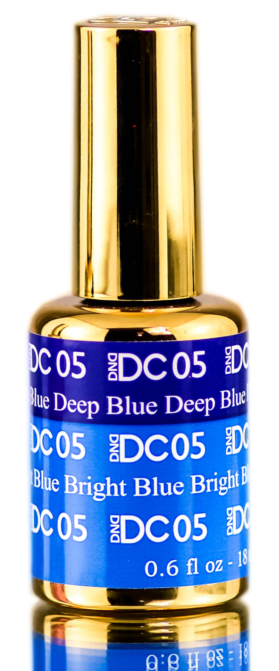 DND DC Mood Gel - Deep Blue to Bright Blue (05) - Pack of 1 with Sleek ...