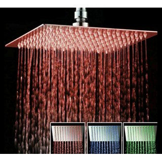 Lordear Chrome 10-inch Diameter Round Overhead Shower System,5 Spray ...