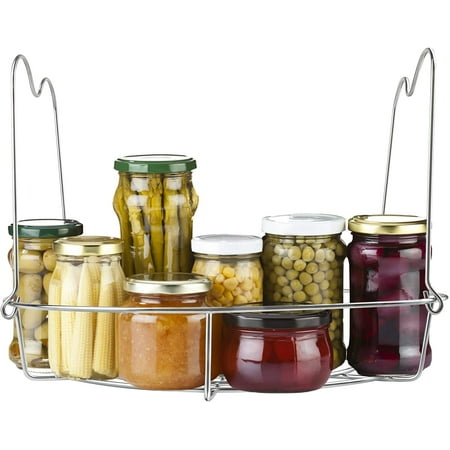 Stainless Steel Canning Rack, Canning Rack 11" with Tongs. Canning Rack ...