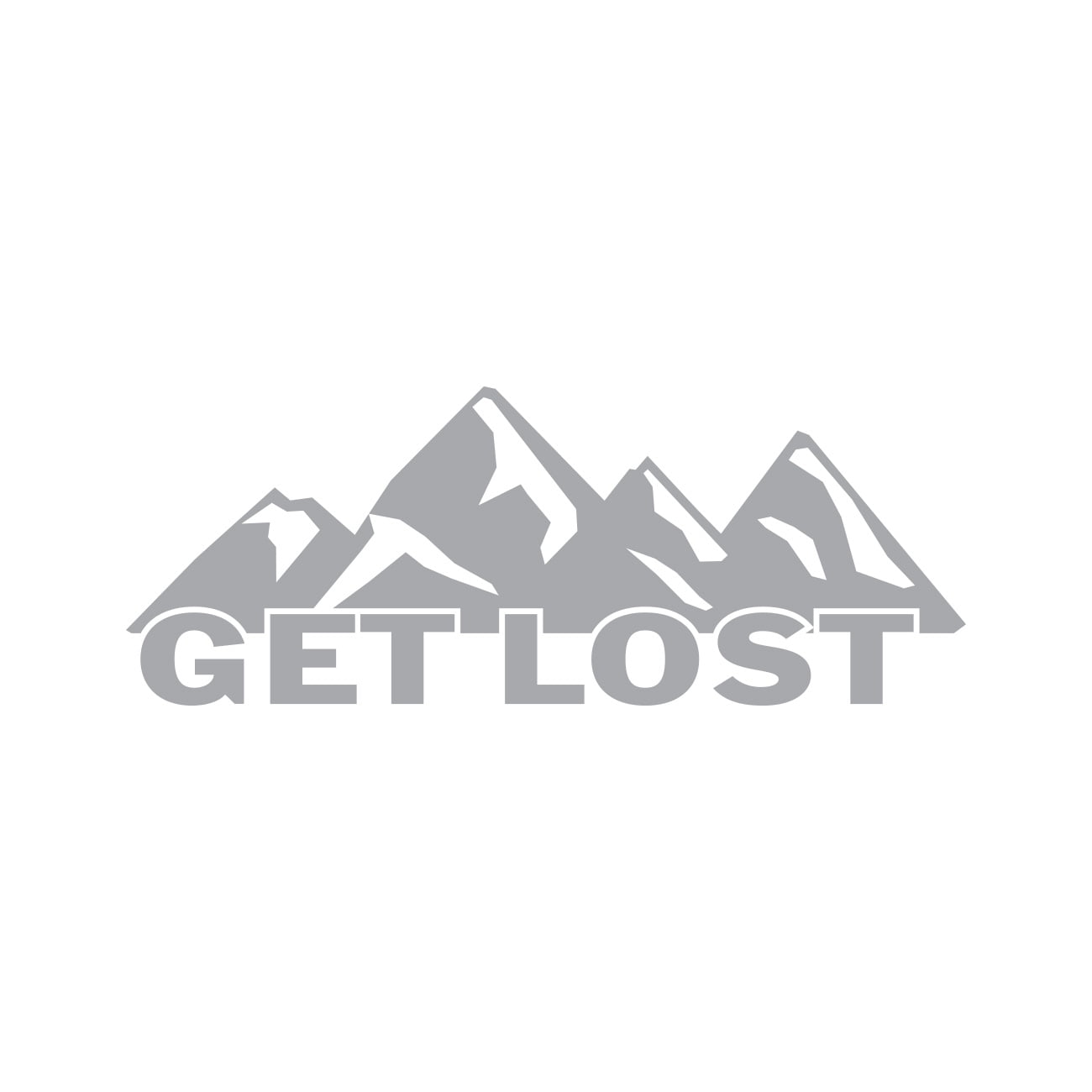 Get Lost Sticker Decal Die Cut - Self Adhesive Vinyl - Weatherproof ...