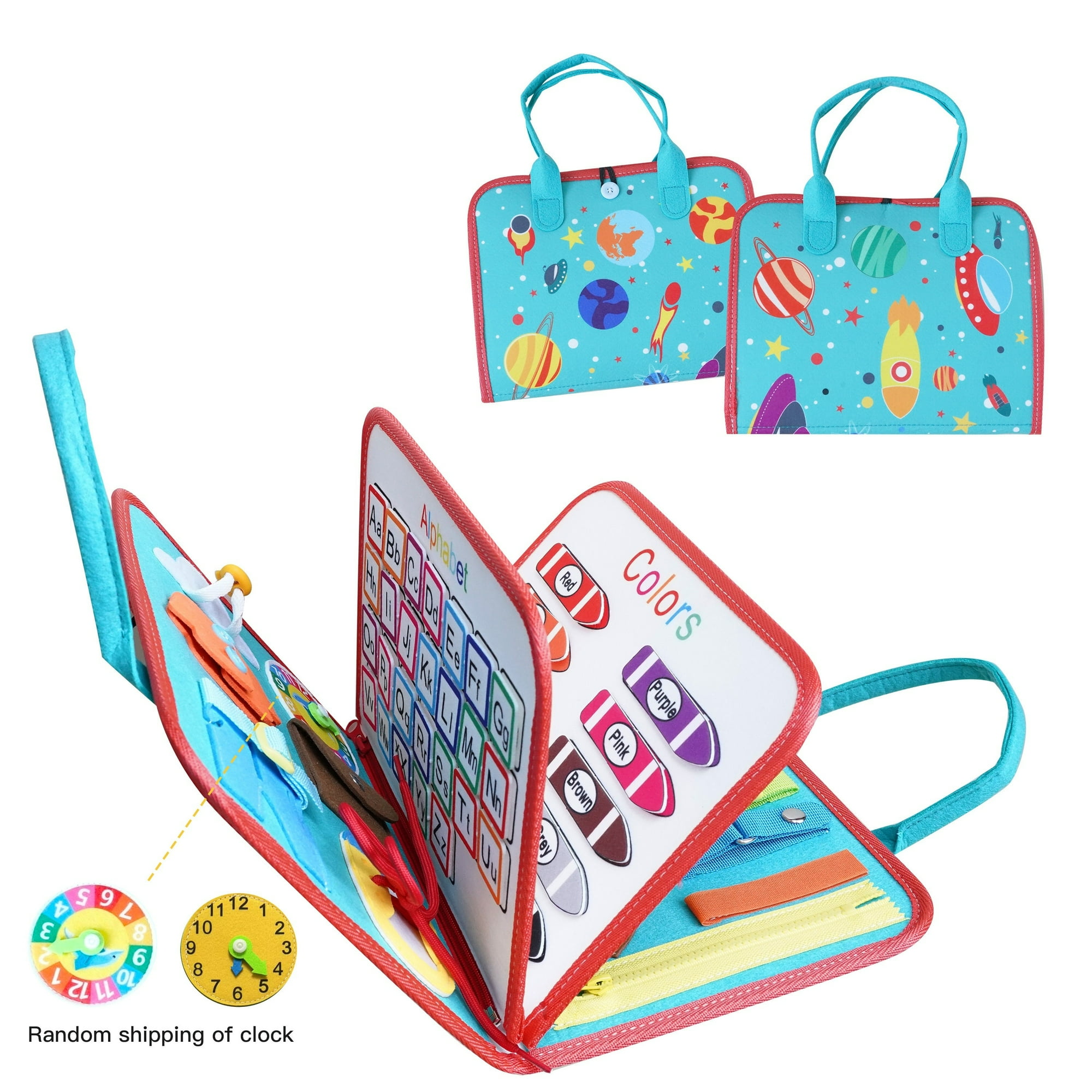 Click here for Grm 5-In-1 Busy Board Montessori Toys For 1 2 3 4... prices