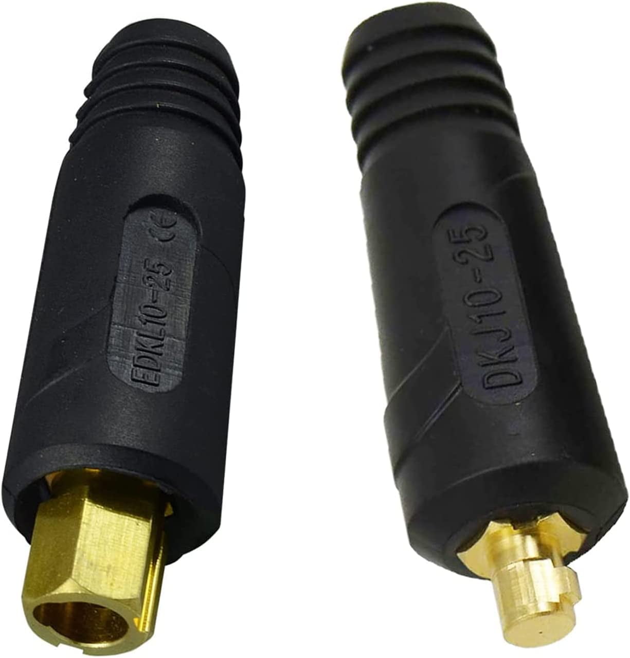 TIG Welding Cable Panel Connector-plug DKJ10-25 DKZ10-25 200Amp Dinse ...