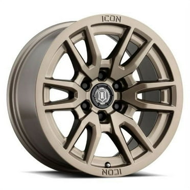 ICON ALLOYS SIX SPEED 17X8.5 6X135 6ET 94CB BRONZE WHEEL Fits select ...