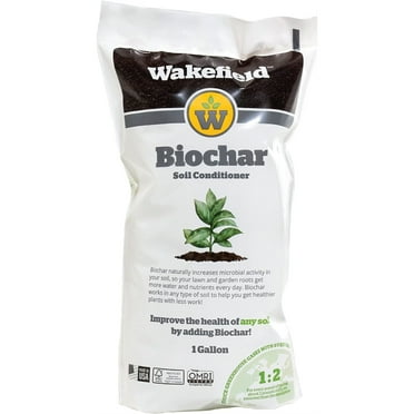 Wakefield BioChar Organic Soil Conditioner, Indoor/Outdoor, 1 Cubic ...