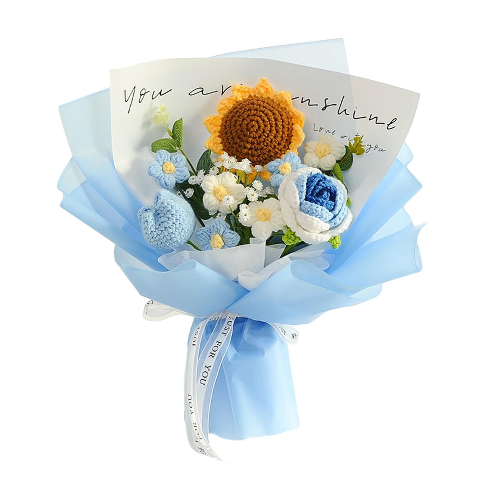 Click here for Yuksok Crochet Flower Bouquet Already Made For Ann... prices