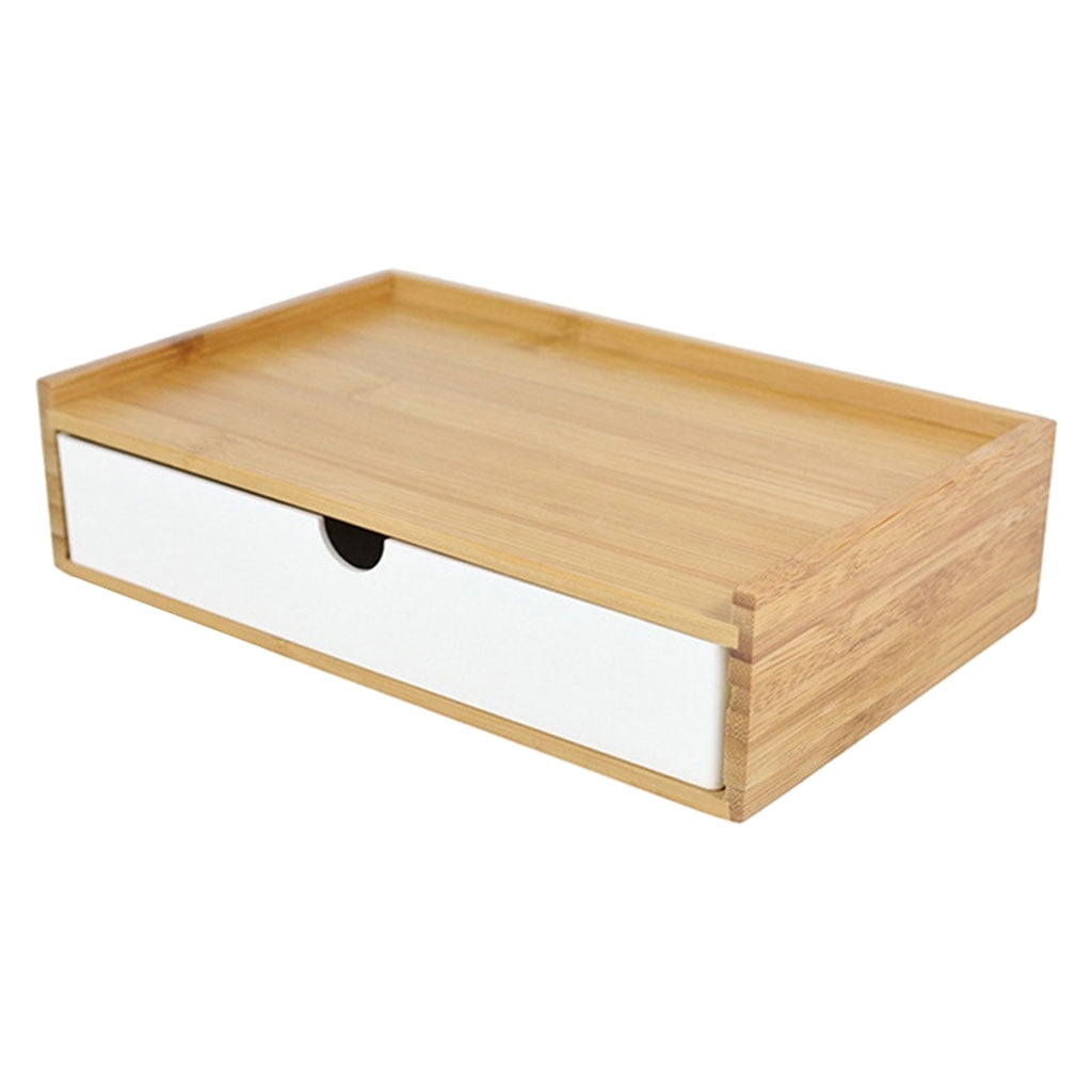 Click here for Abbracc Bamboo Desktop Storage Drawer Scissors Sup... prices