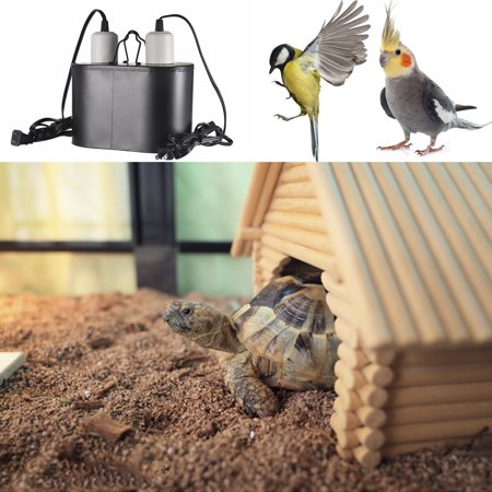 SUZH-u Combination Double Reptile Deep Dome Light Fixture for Reptile ...