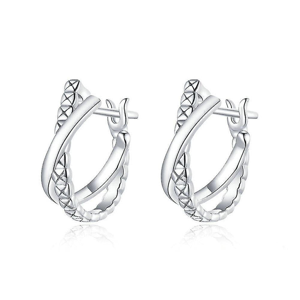 Click here for Earrings Silver Plating Stud Earrings For Women Gi... prices