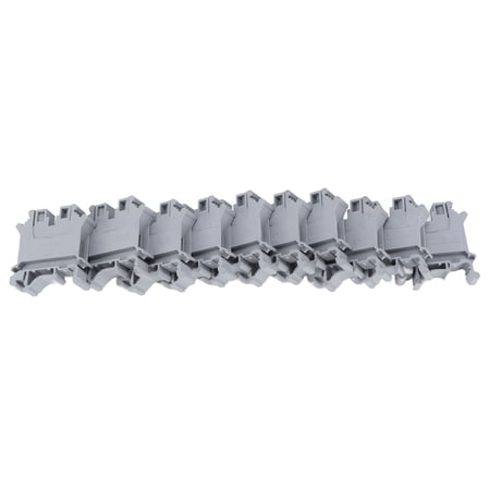 DIN Rail Mount Terminals, Flame Retardant Impact Screw Type Terminal ...