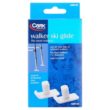 DMI Universal Walker Ski Glides for Seniors, Walker Slides, Gliders for ...