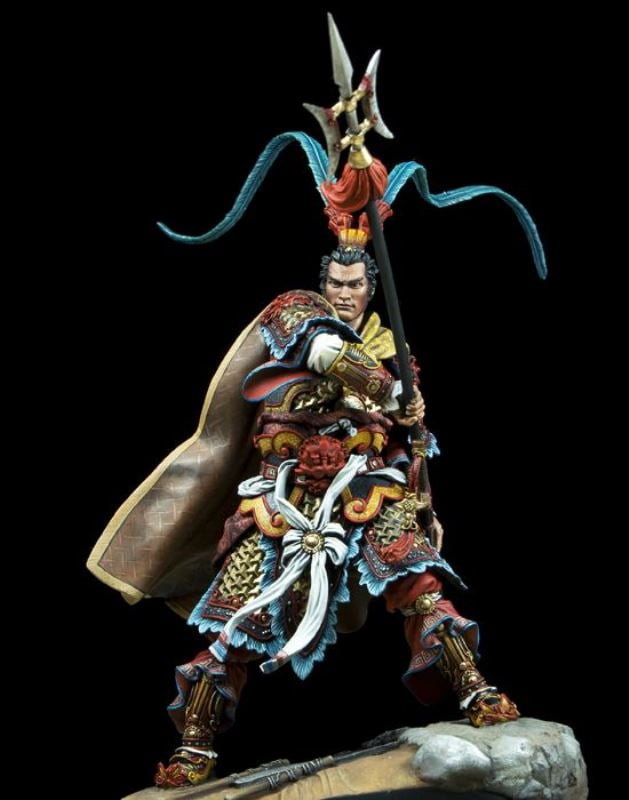 Pegaso Models 90mm Lu Bu 156-199 AD Romance of Three Kingdom White ...