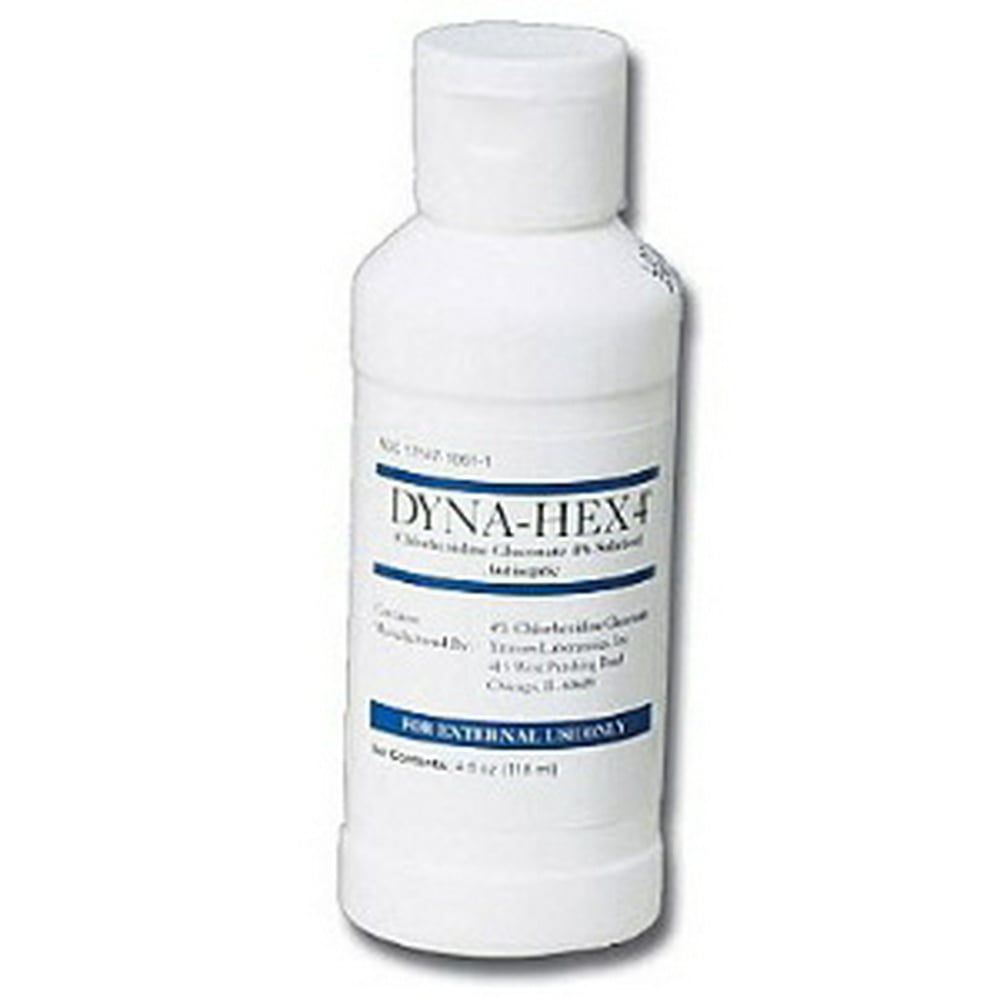 Dyna-Hex 4 Surgical Scrub 4oz EACH - Walmart.com - Walmart.com
