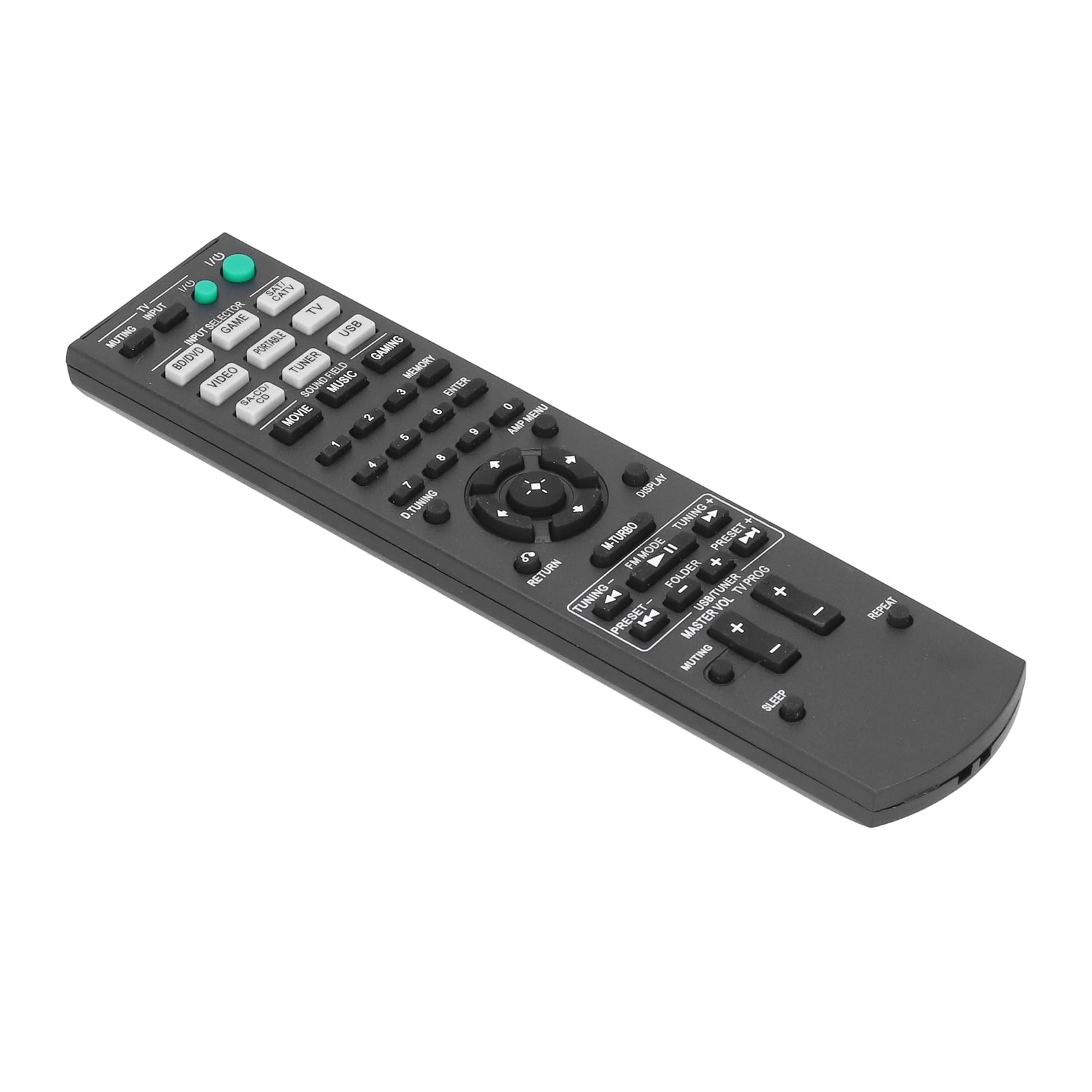 TV Remote Control Replacement, Portable Lightweight Compact No Need For Any Program TV Remote ...