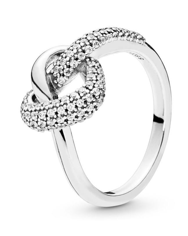 PANDORA - PANDORA Knotted Heart Ring - Walmart.com - Walmart.com