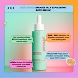 Body Proud Smooth Talk Exfoliating Body Serum with Niacinamide, 4.06 fl ...