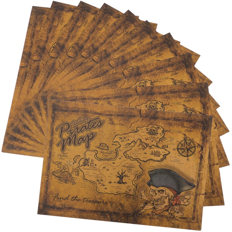Treasure Map For Kids Party