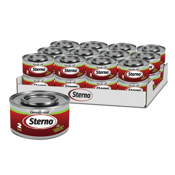 Sterno Handy Wick Canned Heat, 6-Hour Burn, 12-Pack, Chafing Fuel for ...