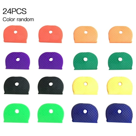 Xinxinyy 24pcs Universal Rubber Half Round Key Caps Solid Rubber Key ...