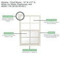 Apple Outdoor Supply, Shed Window, 18" W x 27" H, Brown - Walmart.com