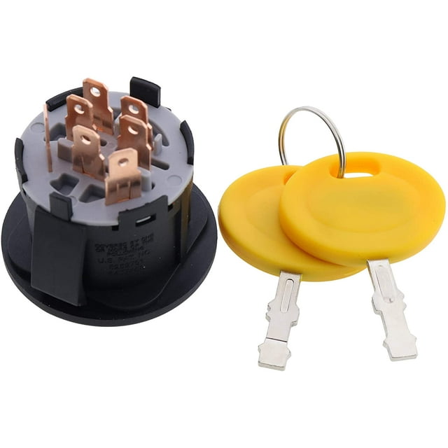 Starter Ignition Switch Keys GY20074 AM133597 Compatible with John ...