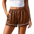 Casual Shorts For Women Wide Leg High Waisted Pocketed Relaxed Market ...