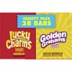 Golden Grahams Lucky Charms Breakfast Cereal Treat Bars Variety Pack ...