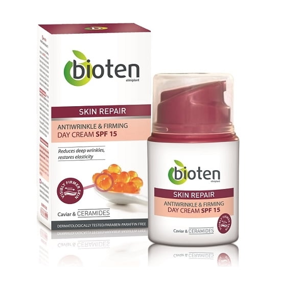 Bioten Skin Repair Antiwrinkle & Firming Day Cream SPF15 50ml 1.7oz ...