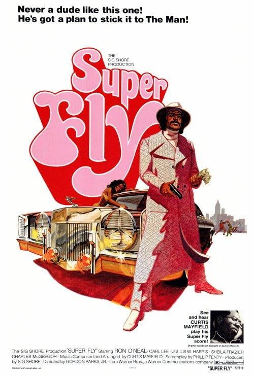 Superfly (1972) 27x40 Movie Poster - Walmart.com