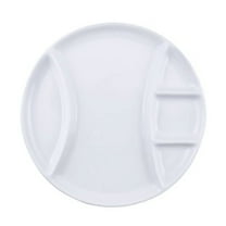 Swissmar, Raclette/Fondue Plates, Set of 4, White Round - Walmart.com