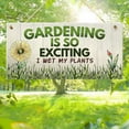 Dengmore Funny Novelty Garden Plaque Gardening Sign Gift To Garden ...