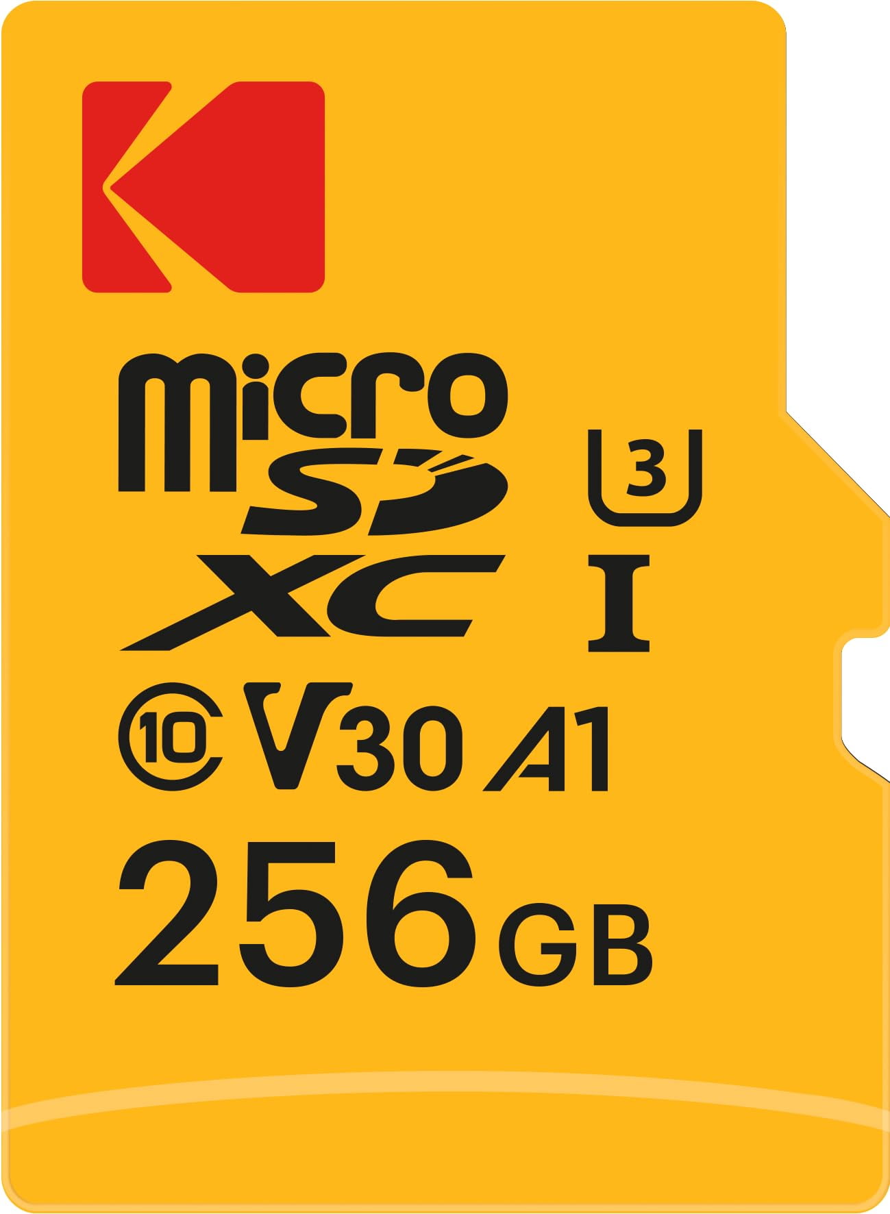 Tarjeta microSDXC KODAK 256GB UHS-I U3 V30 A1 con adaptador | Bodega Aurrera en línea