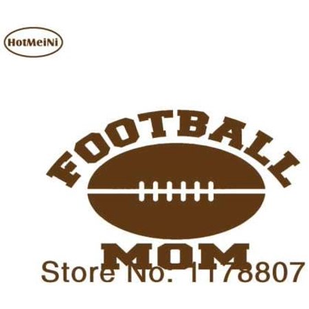 Football MOM Car Sticker Sport for Car Window Van Vinyl Decal Mother ...