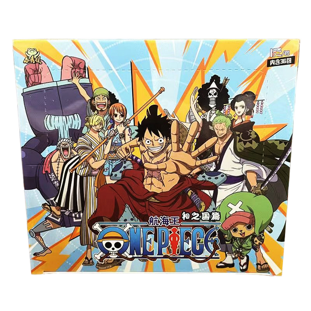 One Piece Collection Cards Rare Booster Box Pack Anime Luffy Zoro Nami ...