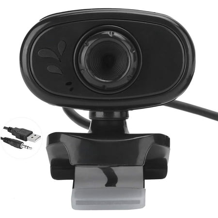 Desktop Computer USB Web Camera HD PC Desktop Clip?On Webcam for PC ...