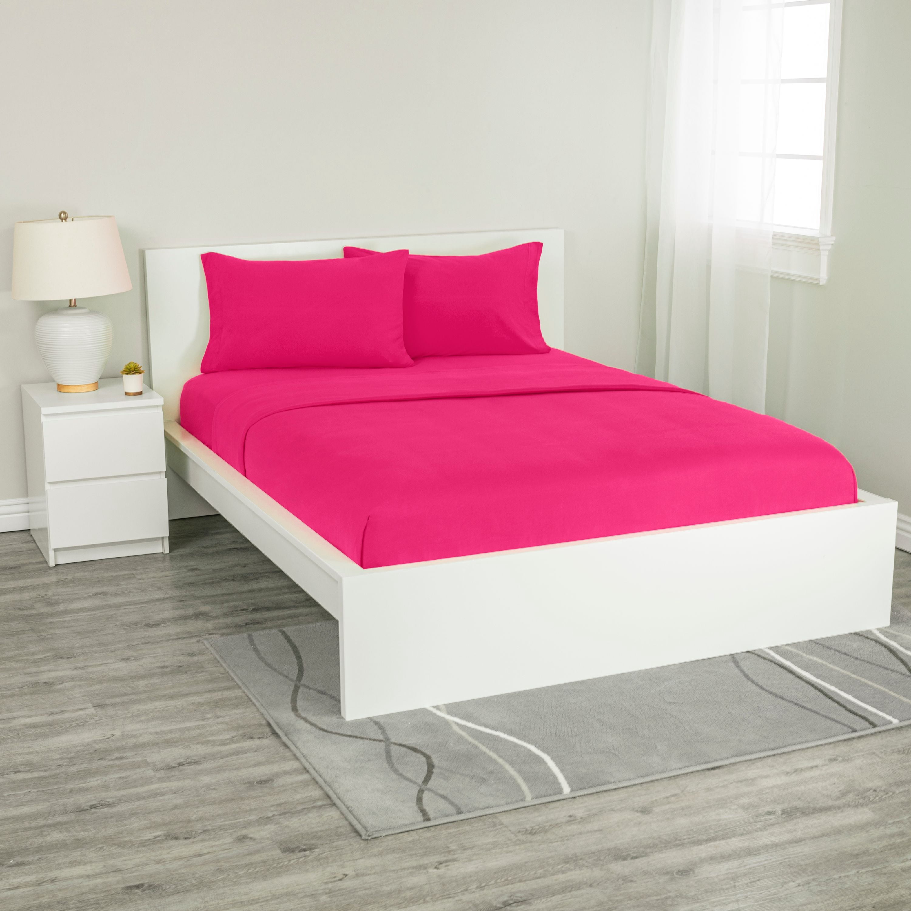 Soft Cozy Cotton Jersey Sheet Set Walmart