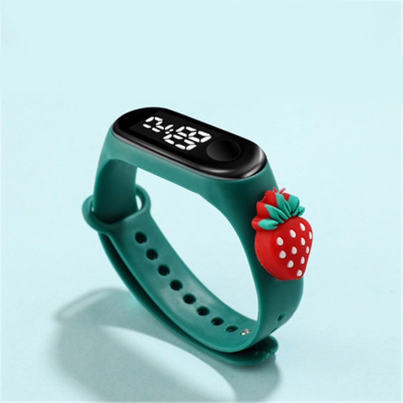 Reloj digital led a prueba de agua para niños de dibujos animados de El ...