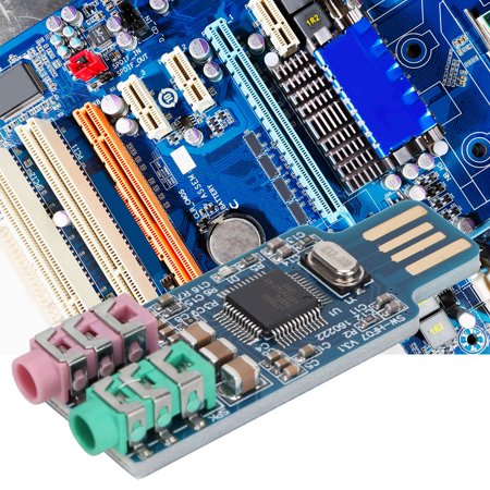 Small Volume No Drive Program Bare Plate USB Audio Adapter, Cm108 Chip ...