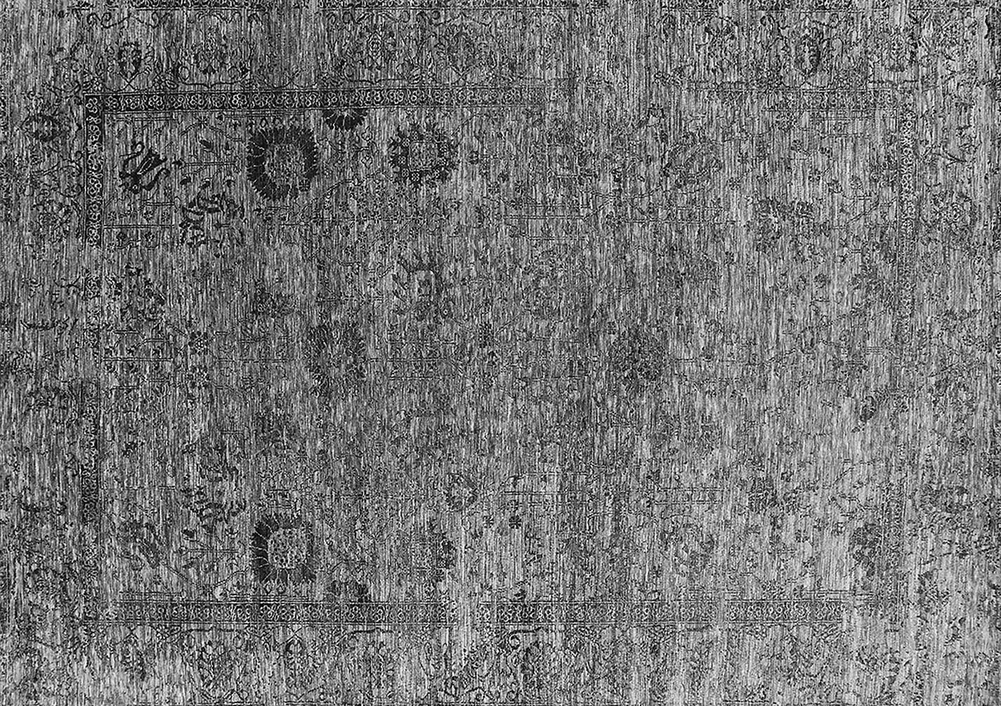Ahgly Company Indoor Rectangle Oriental Gray Industrial Area Rugs, 2' x ...