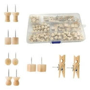 Moore Push-Pins Boxed, Aluminum, 5/8", 100/Pkg. - Walmart.com