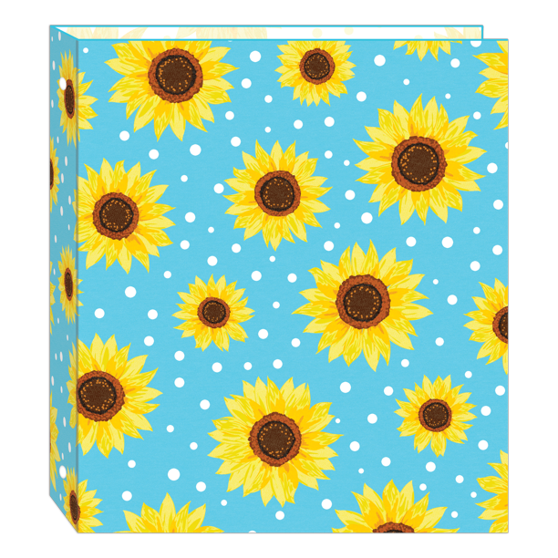 Class Act Hardcover 1.5-inch, 3-Ring Paper Binder, Blue and Yellow ...