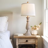 "Oneach Rustic Resin Table Lamp Set of 2, 24.5"" Country Farmhouse ...