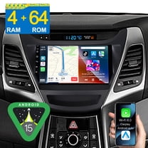 9" Android 14 Car Stereo 2+64GB Radio for Toyota Prius 2010-2015 with ...