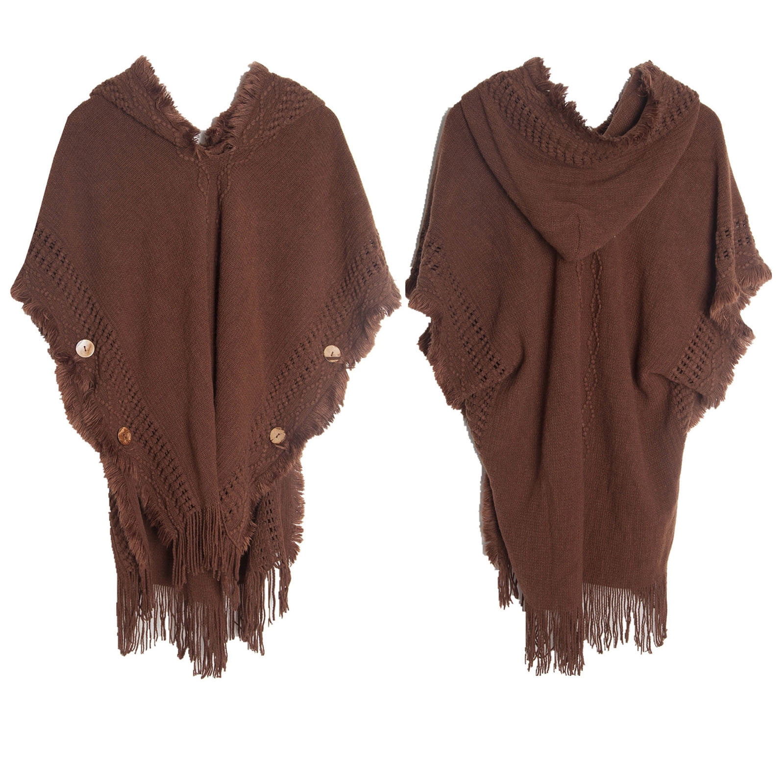 Click here for Wolfast Hooded Cape Cloak For Women Fashion Solid... prices