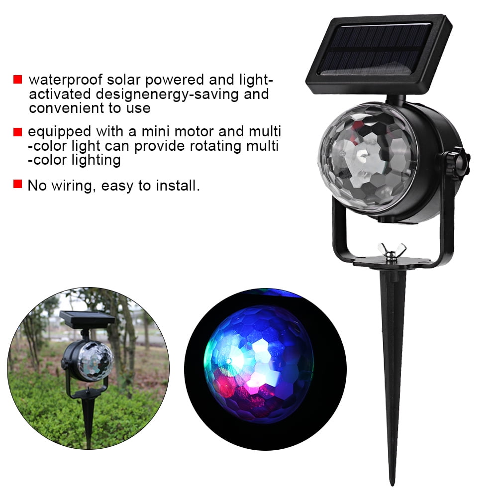 Click here for Loewten Led Solar Spot Lights 7-Color Outdoor Proj... prices