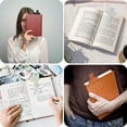 7Pcs 7 Colors Leather Bookmarks Mixed Color 70x44x3mm 1pc/color ...