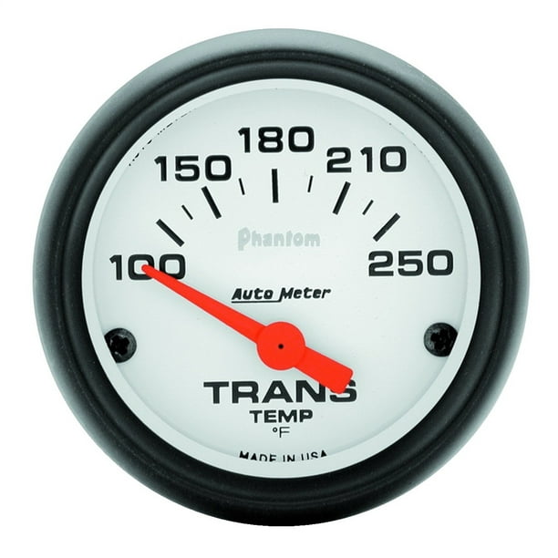 AUTO METER 5757 2IN TRANS TEMP, 100-250F SSE, PHANTOM - Walmart.com