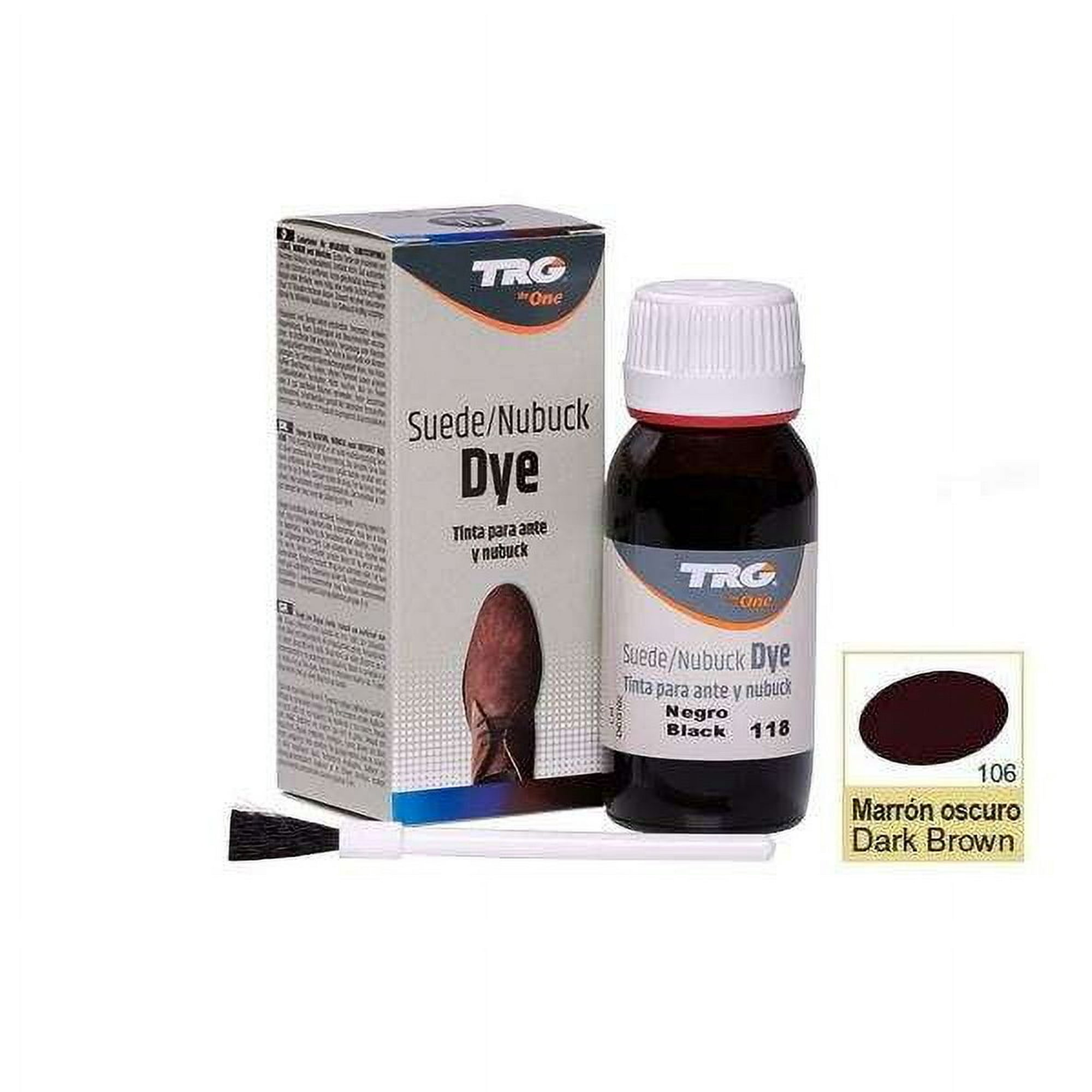 Click here for Trg Dark Brown 106 Suede Nubuck Dye - Excellent Qu... prices